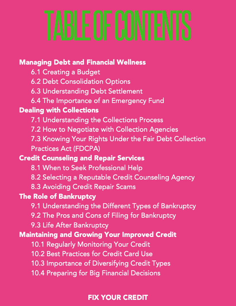 CREDIT BUILDING & REPAIR 101: STEP BY STEP GUIDE TO FINANCIAL FREEDOM ...