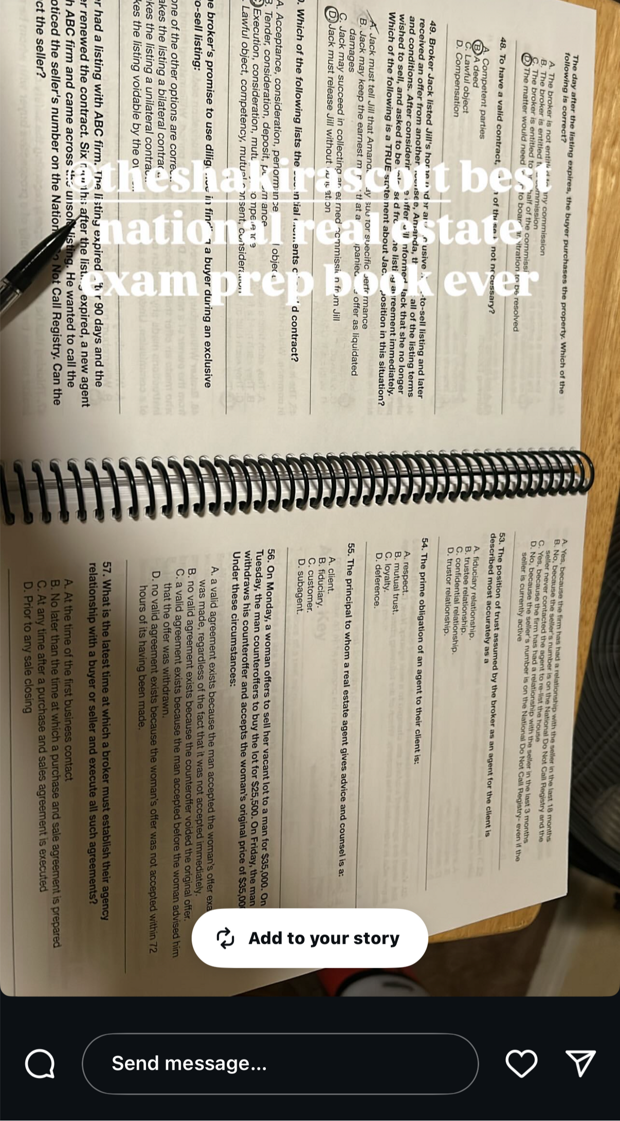 REAL ESTATE EXAM CHEAT SHEET📚 – SHAKVAULT DIGITALS